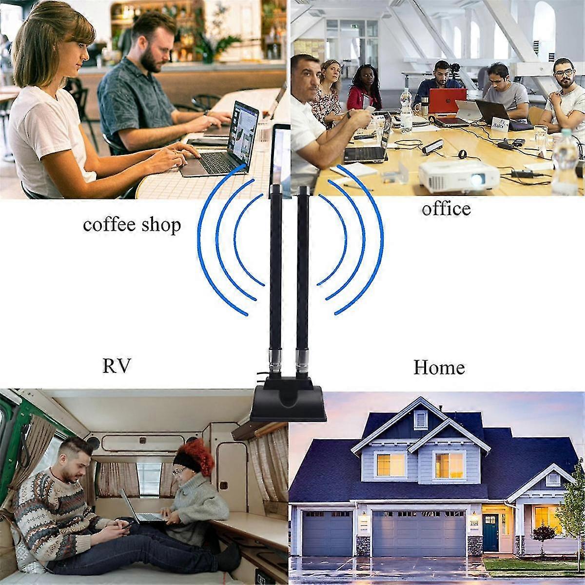 5G CPE Router Antenna LTE SMA Male Antenna High Gain 46DBi 5G External ...