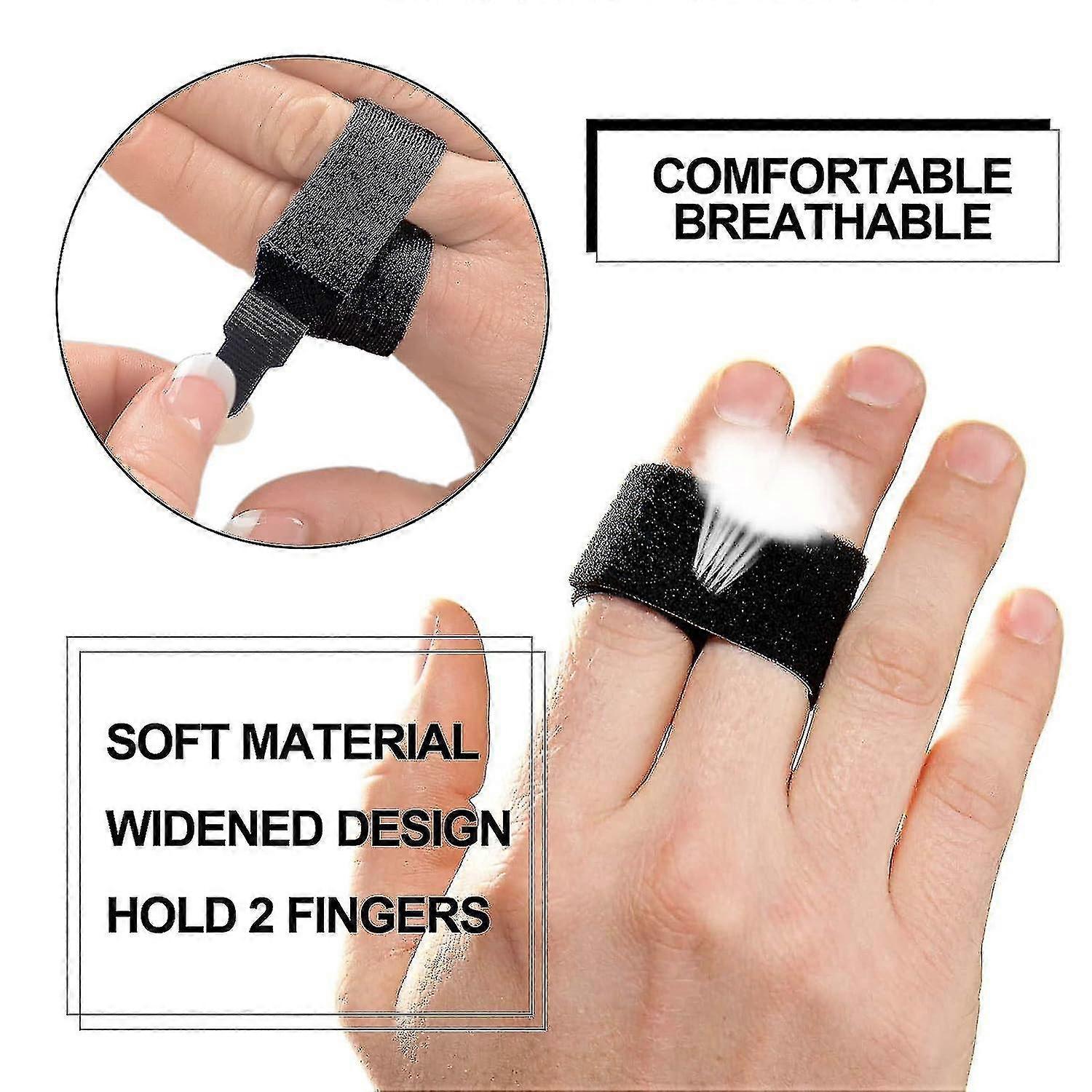 Finger Splints Tape Finger Wraps For Swollen And Dislocated Joint ...