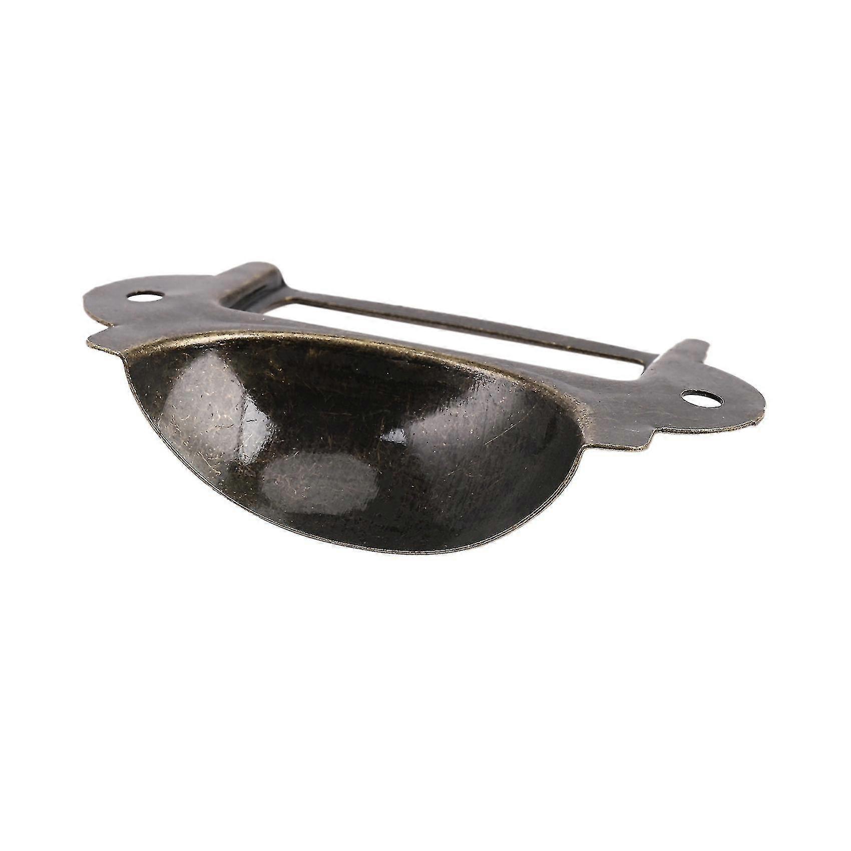 40pcs File Name Card File Cabinet Handles Label Holder Antique Bronze ...