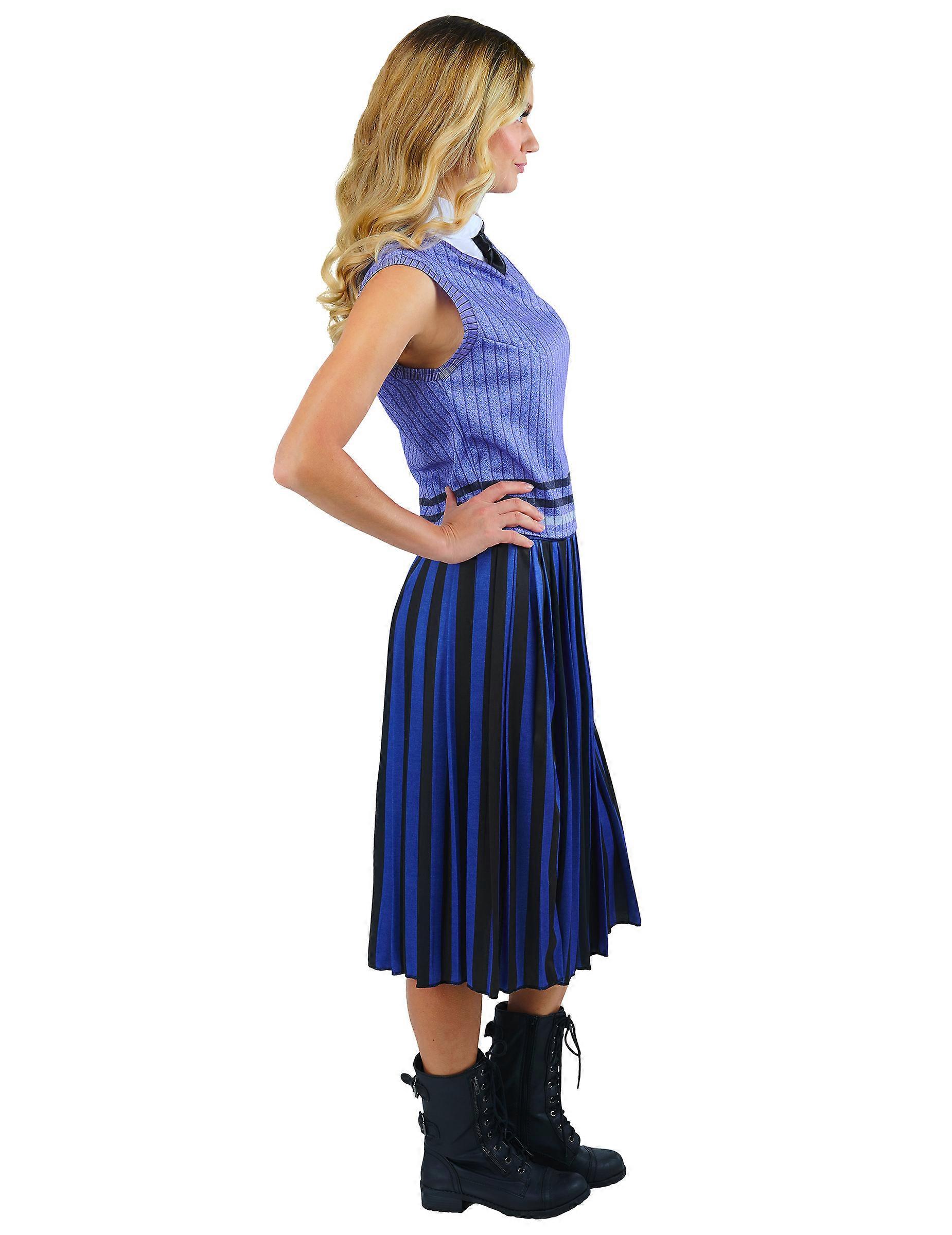 Enid School Uniform Costume - Wednesday Adult | Fruugo UK