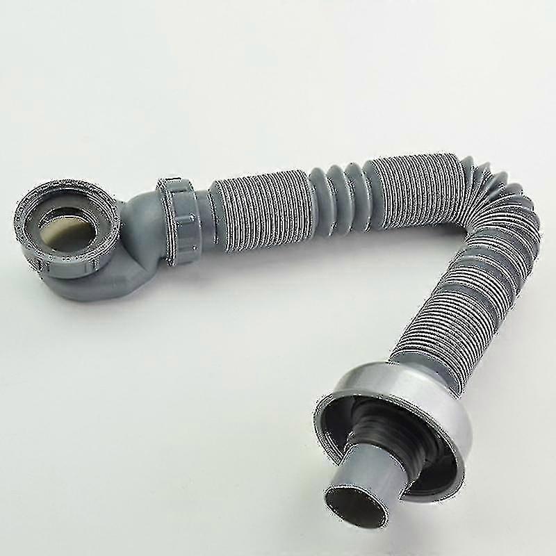 Universal Sink Drain Pipe 90cm Expandable Flexible P-trap Smell-proof ...
