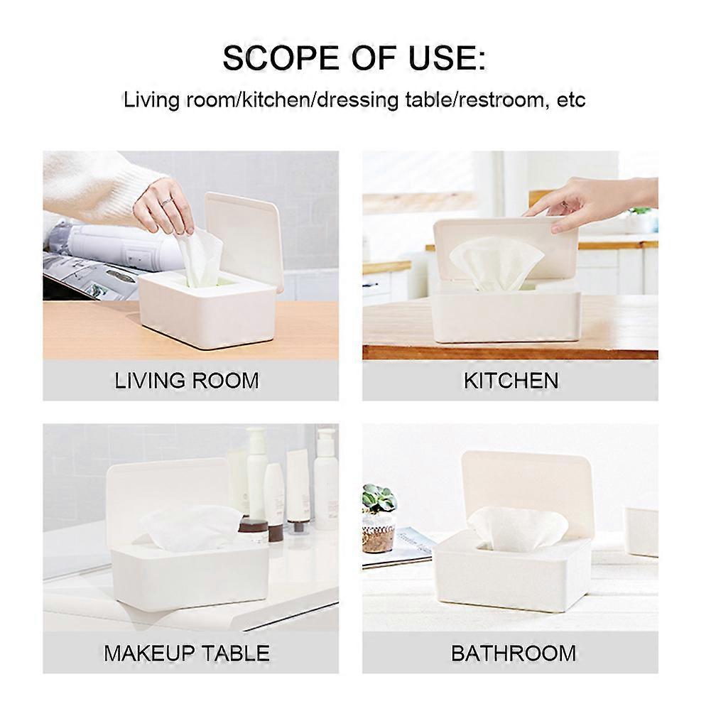 Multi-Functional Mask Box Organiser Sealed Moisturized Tissue Box For ...