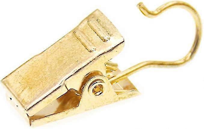 100 Pack Clip Hook Set Stainless Curtain Clips For Hanger Photo Light ...