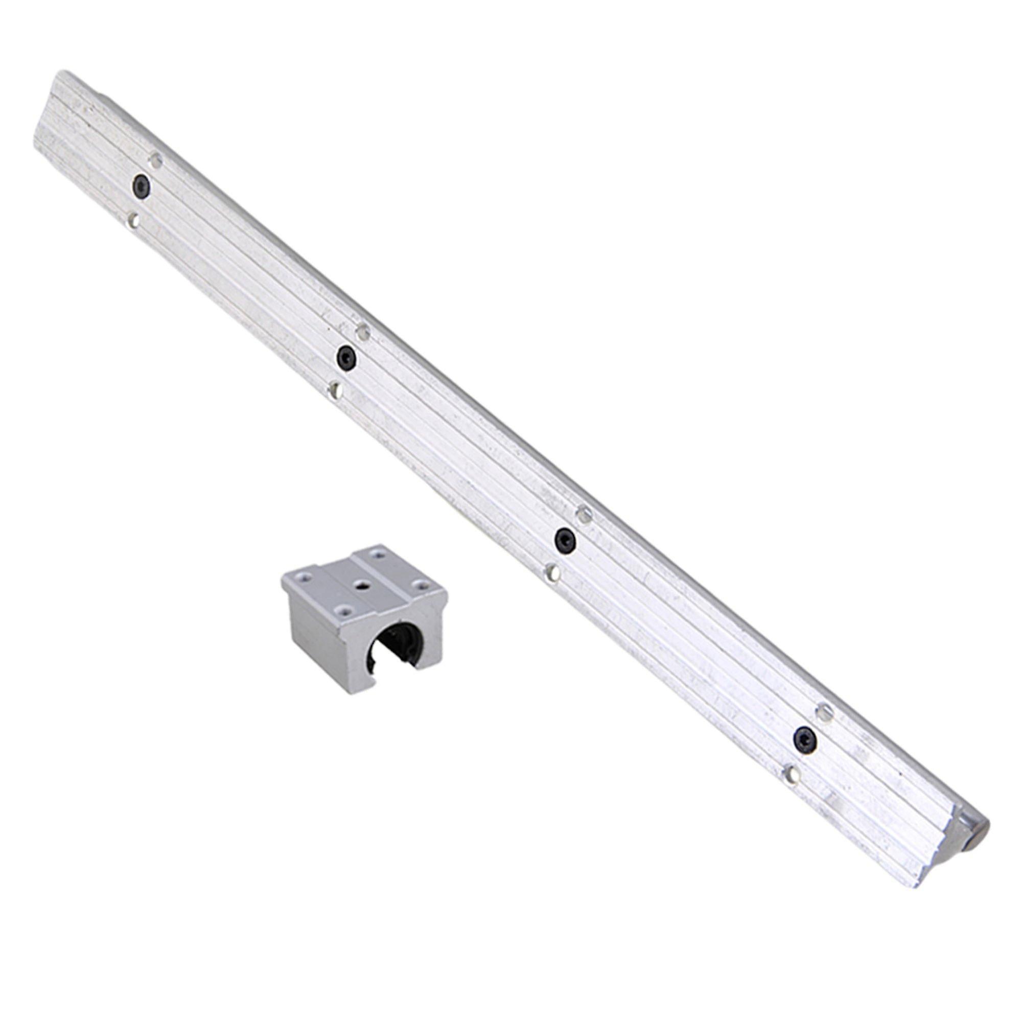 Milling machines open linear bearing slide and 12mm shaft dia 40cm ...