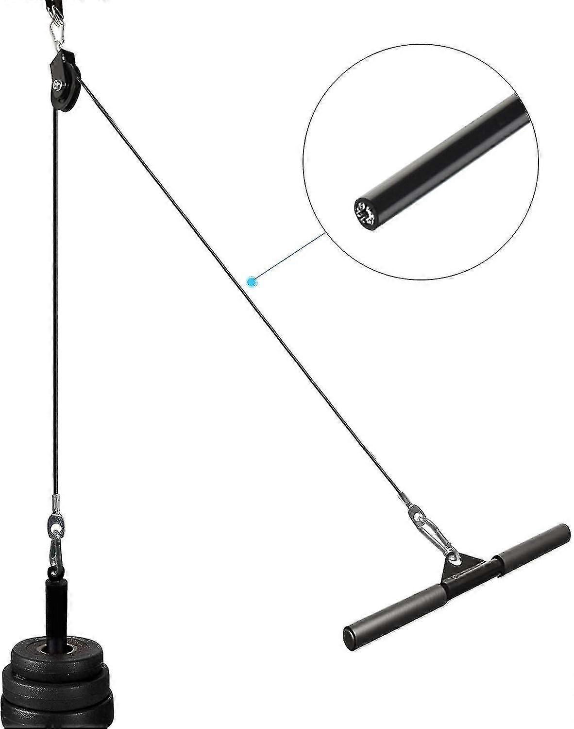 Universal Gym Pulley Cable, Weight Lifting Pulley System, Replacement ...