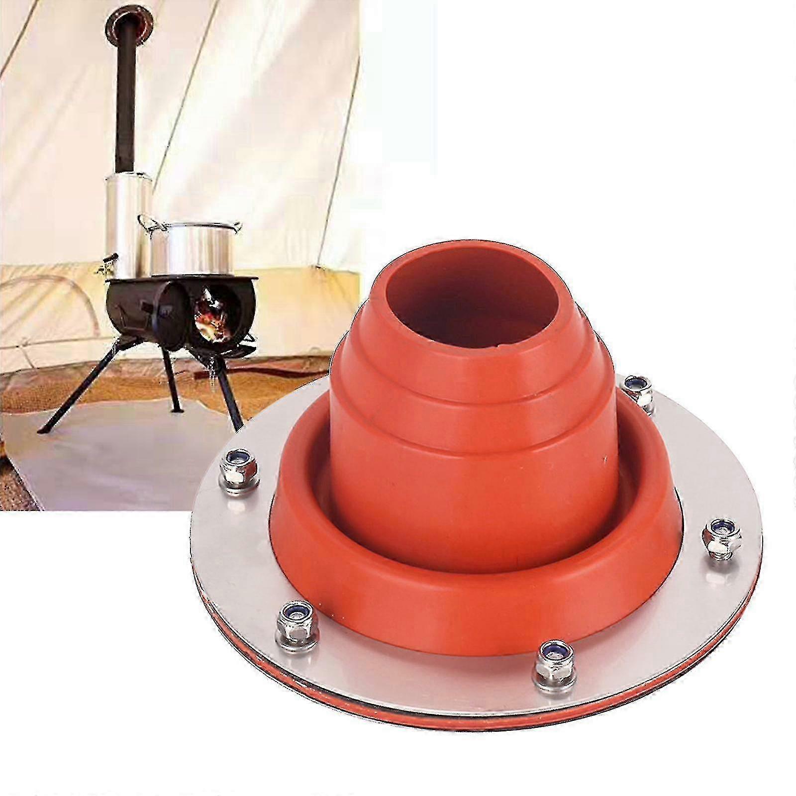 Hot Stove Fire Stove Tube Fireproof Ring For Stove Diy | Fruugo UK