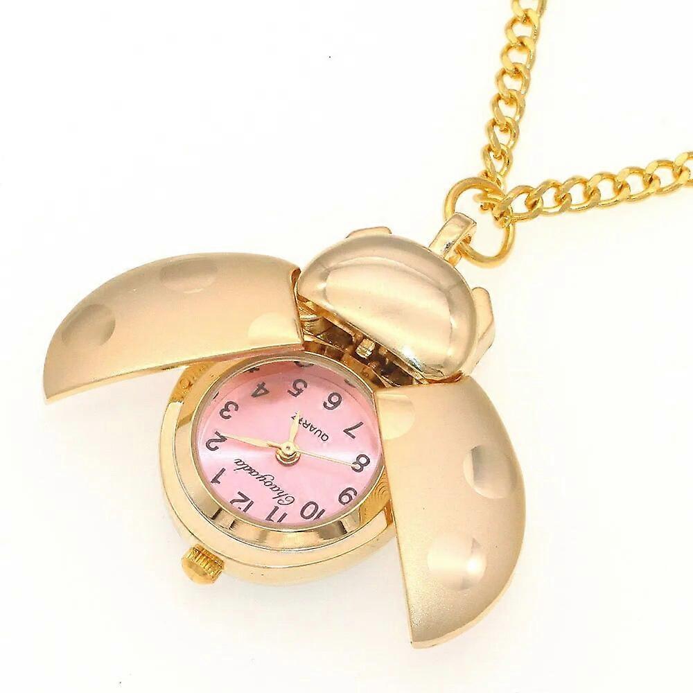 New Ladybug Watches Beetle Watch women men kids pocket watch students ...