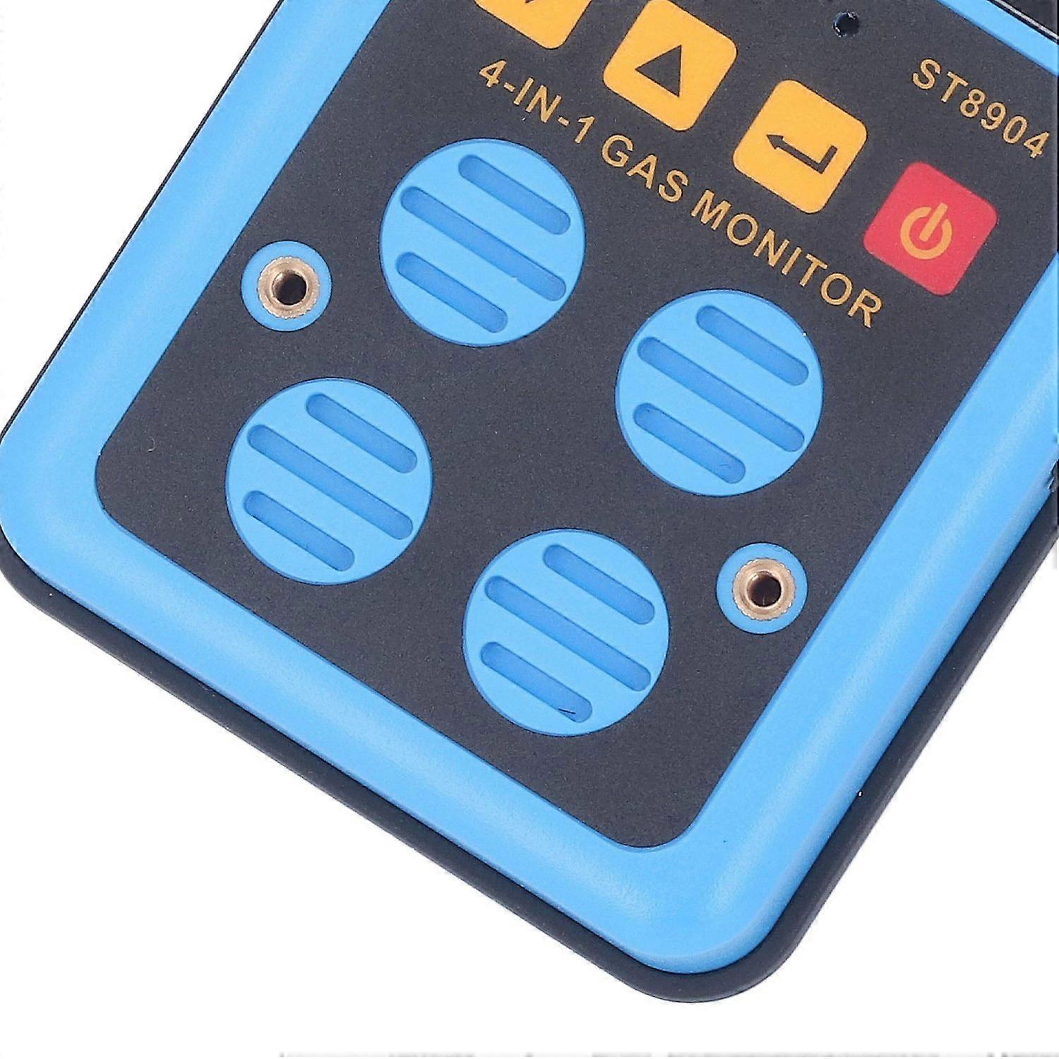 Gas Monitor 4 in 1 CO H2S O2 LEL Accurate Measurement Sound Light ...