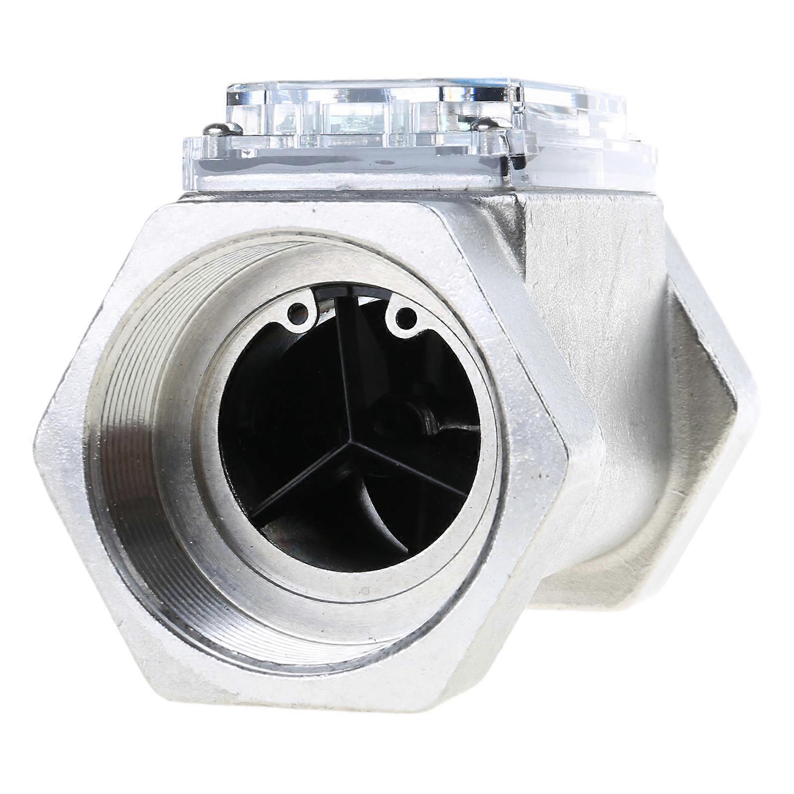 Digital Liquid Flow Sensor Meter 1in/2in/2.5in/3in Electronic Turbine ...