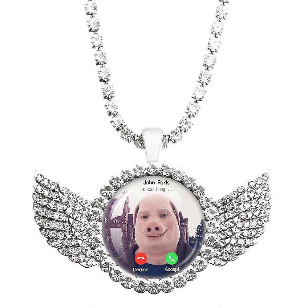 John Pork is Calling Answer Call Phone Funny Pig Lover Graphic The ...