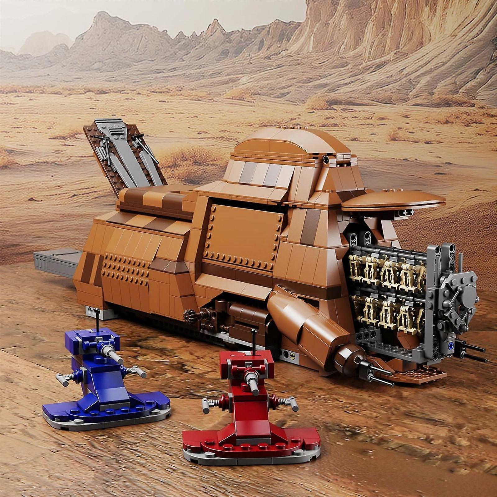 BuildingBoat 1286PCS Droid Ship Troop Transport Modell Kit, 2 Droidekas ...
