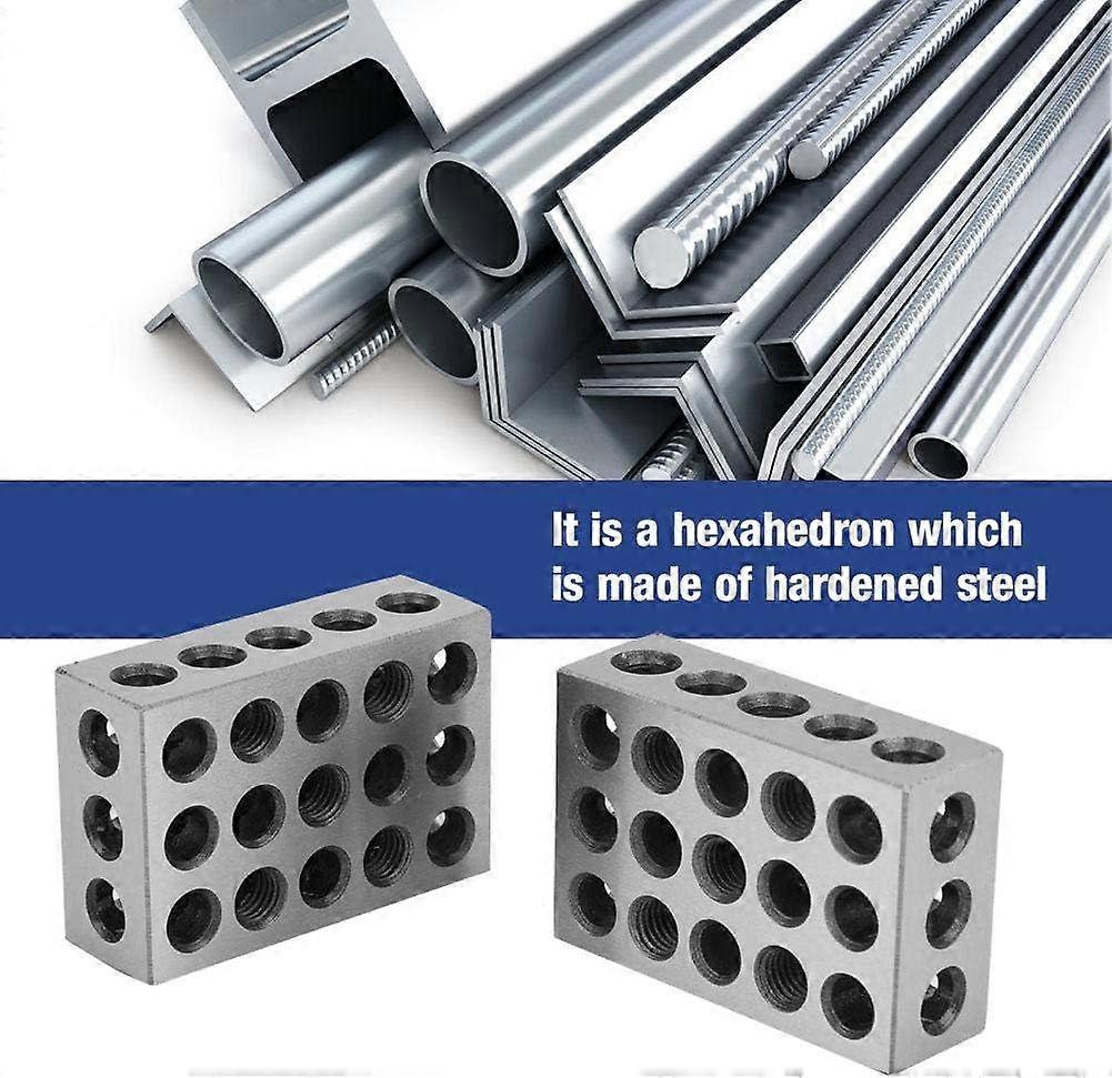Parallel Blocks, Parallel Clamping Block Precision Lathe Tools 1-2-3 ...