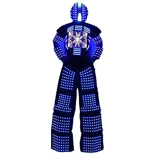 LED Robot Costume Clothing Robot Stilts Walker Suit jacket Event ...