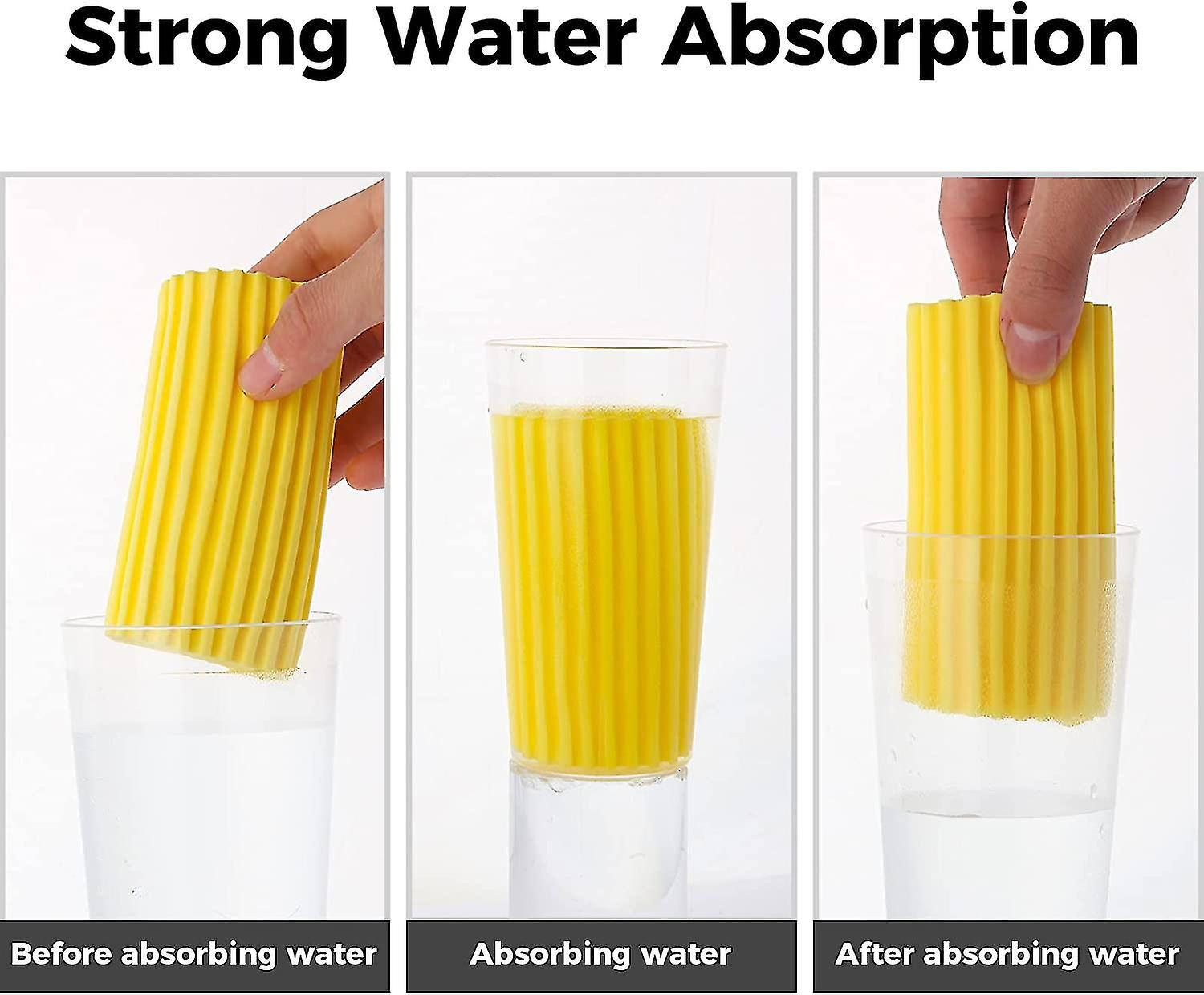 4pcs Damp Clean Duster Sponge Pva, Magical Dust Cleaning Sponges Damp ...