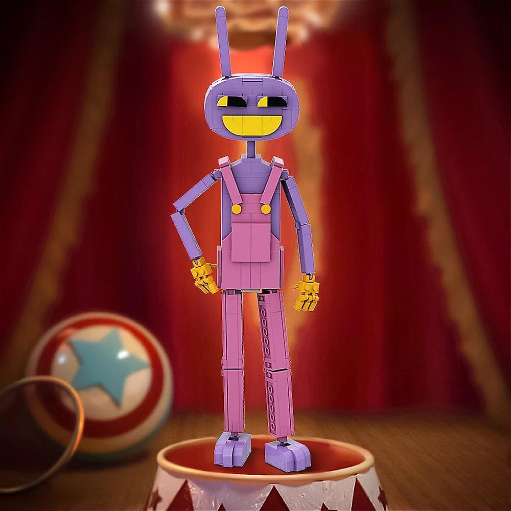 The Amazing Digital Circus Building Blocks Set Pomni Jax Model The ...