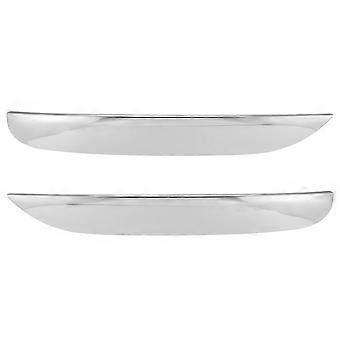 1Pair Chrome Car Front Bumper Grill Moulding Trim 51118047727 ...