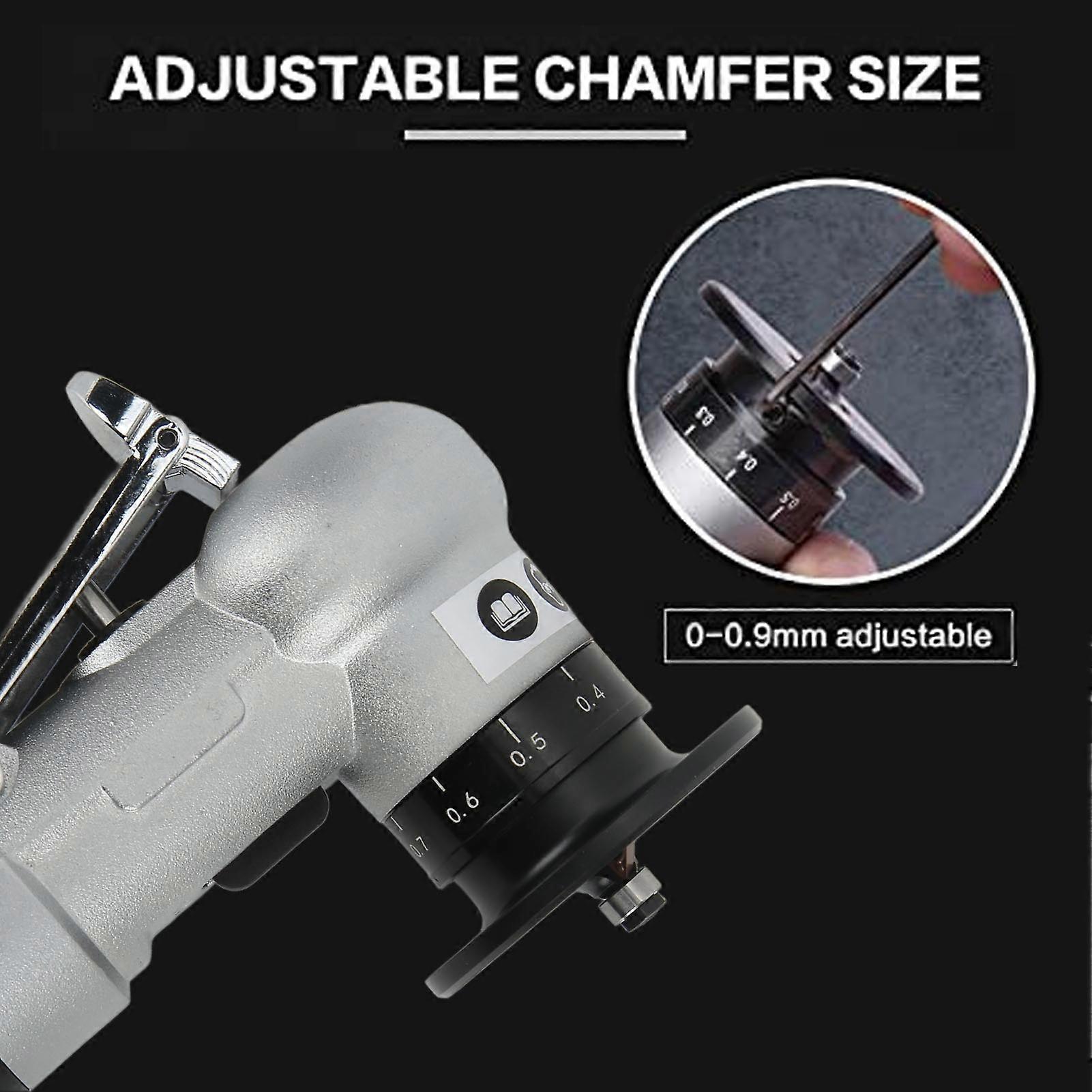 Mini Pneumatic Chamfer 45 Degree Arc Burr Trimming Machine Handheld ...