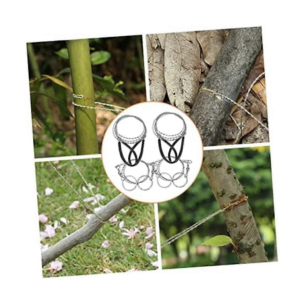 4Pcs Wire Saw Chain Garrote Wire Rope Chainsaw Survival Pocket Chainsaw ...