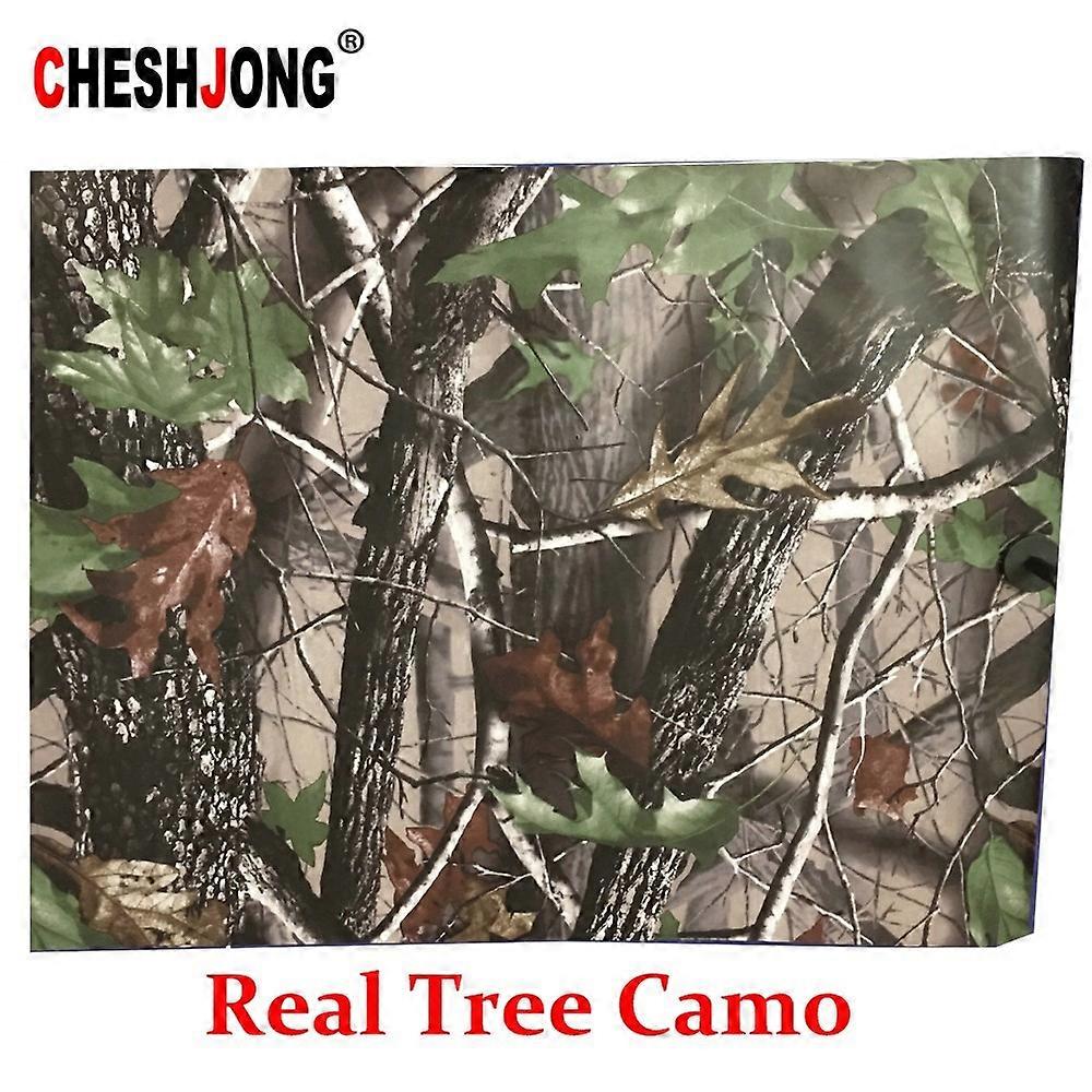 50*200cm Camouflage Car Wrap Real Camo Tree Vinyl Break up Jumbo Leaf ...