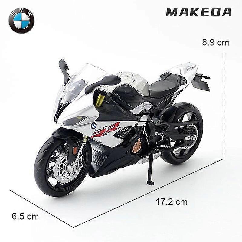 1/12 BMW S1000RR Alloy Diecast Motorcycle Model Toy Collection Hobbies ...
