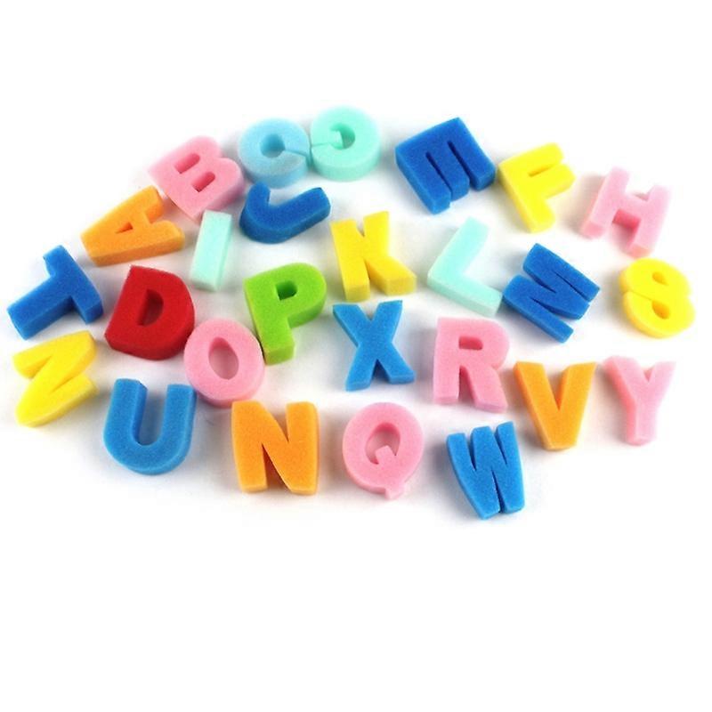 26Pcs/Set English Alphabet Letters Sponge Kids DIY Painting Crafts ...