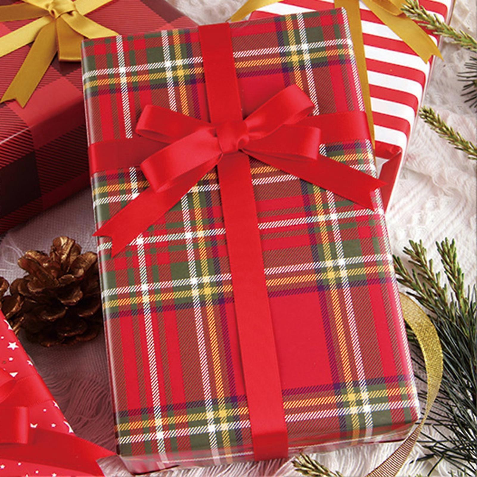 6Pcs Gift Wrapping Papers Vivid Color Non-Fading Simple Eco-friendly ...