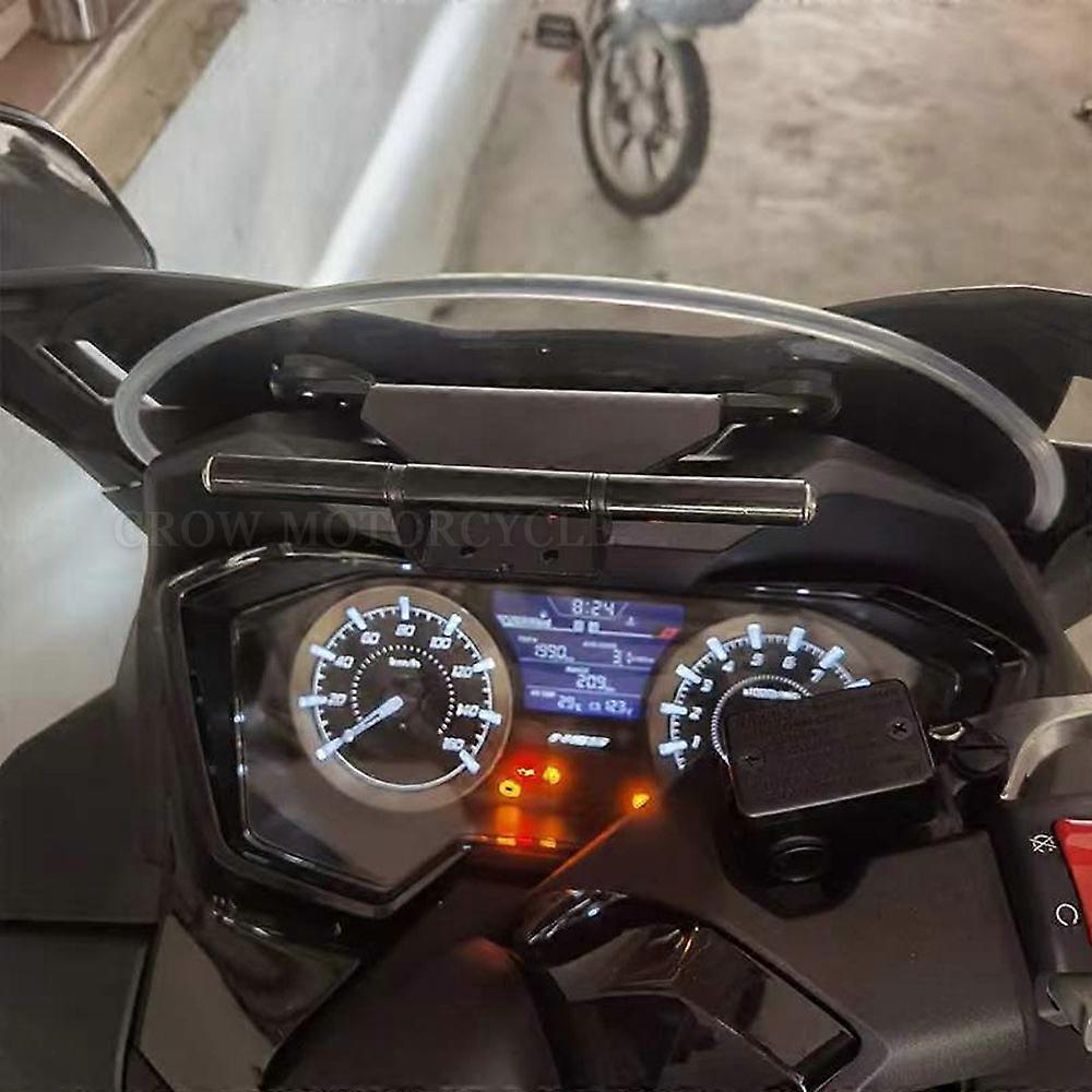 NEW For Honda Forza350 FORZA 350 Motorcycle GPS Mobile Phone Navigation Bracket USB & Wireless ...