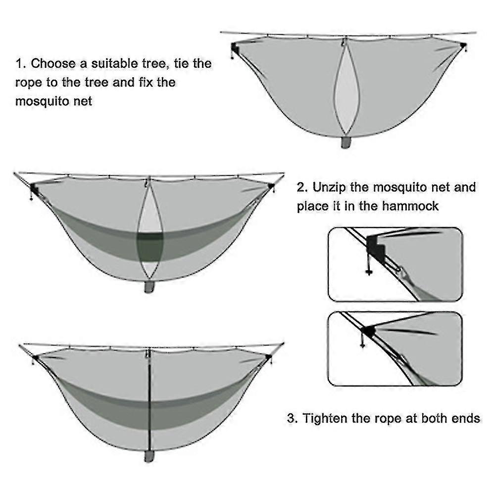 Hammock Mosquito Net Separated Mosquito Cover Camping Mosquito Net ...