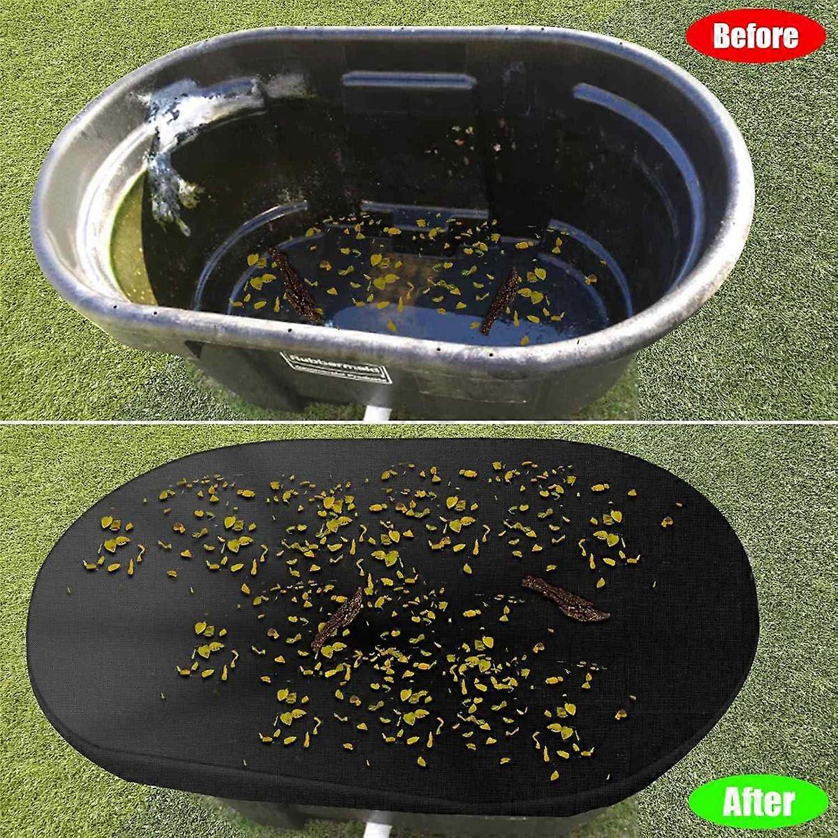 Waterproof Stock Tank Cover for 50 Gallon Stock Tank Oval Suitable for ...