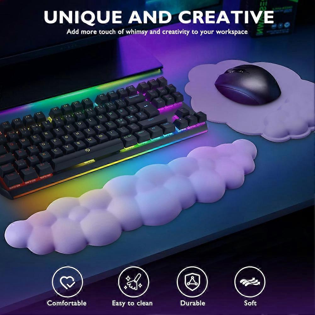 Cloud Wrist Rest Kit Ergonomic Keyboard Wrist Rest Mouse Wrist Rest ...