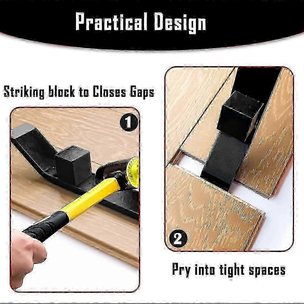 Heavy Duty Pull Bar & Pry Bar, Flooring Tools,Solid Square Steel Block ...