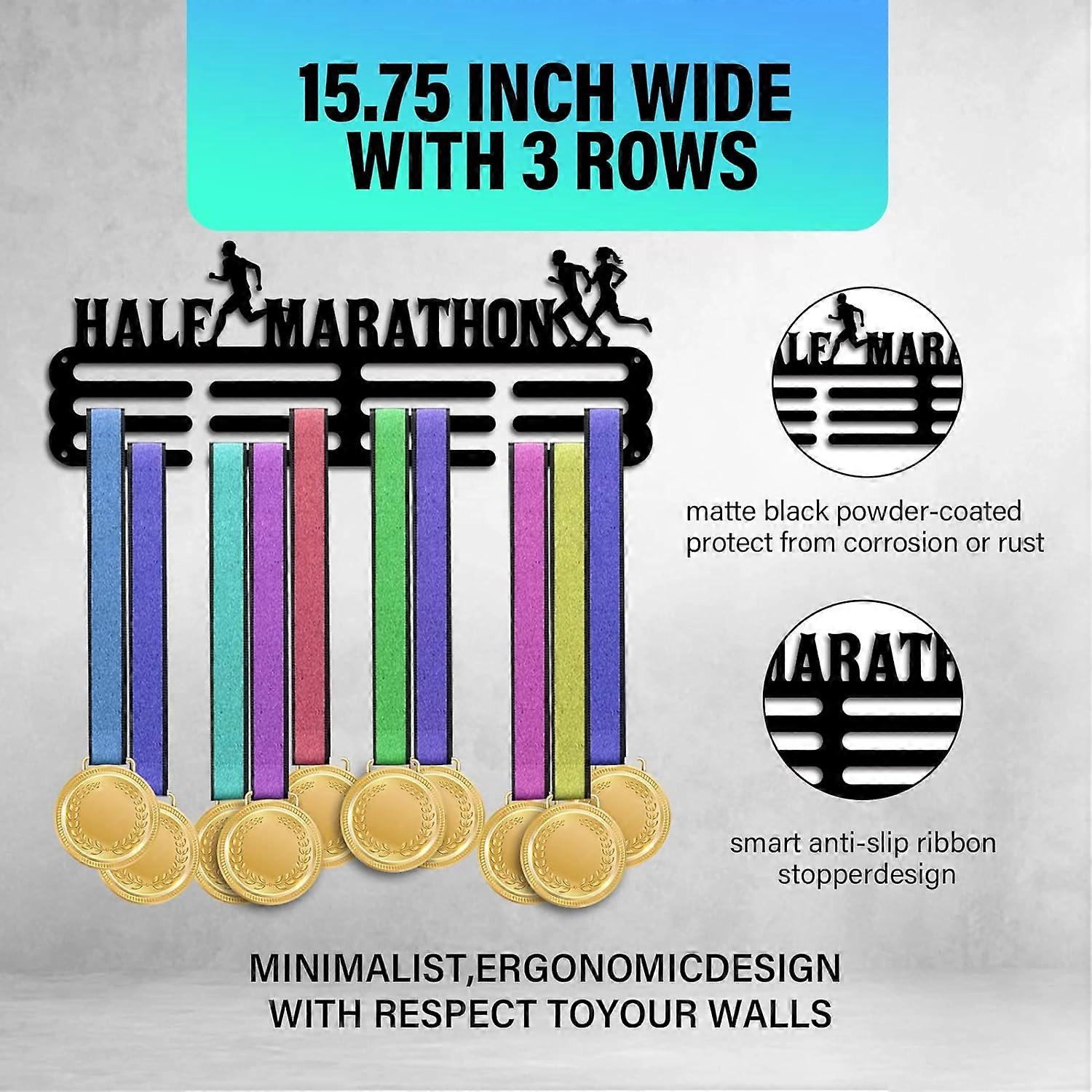 Medal Holder Display Half Marathon Medal Hanger Display Metal Medal ...