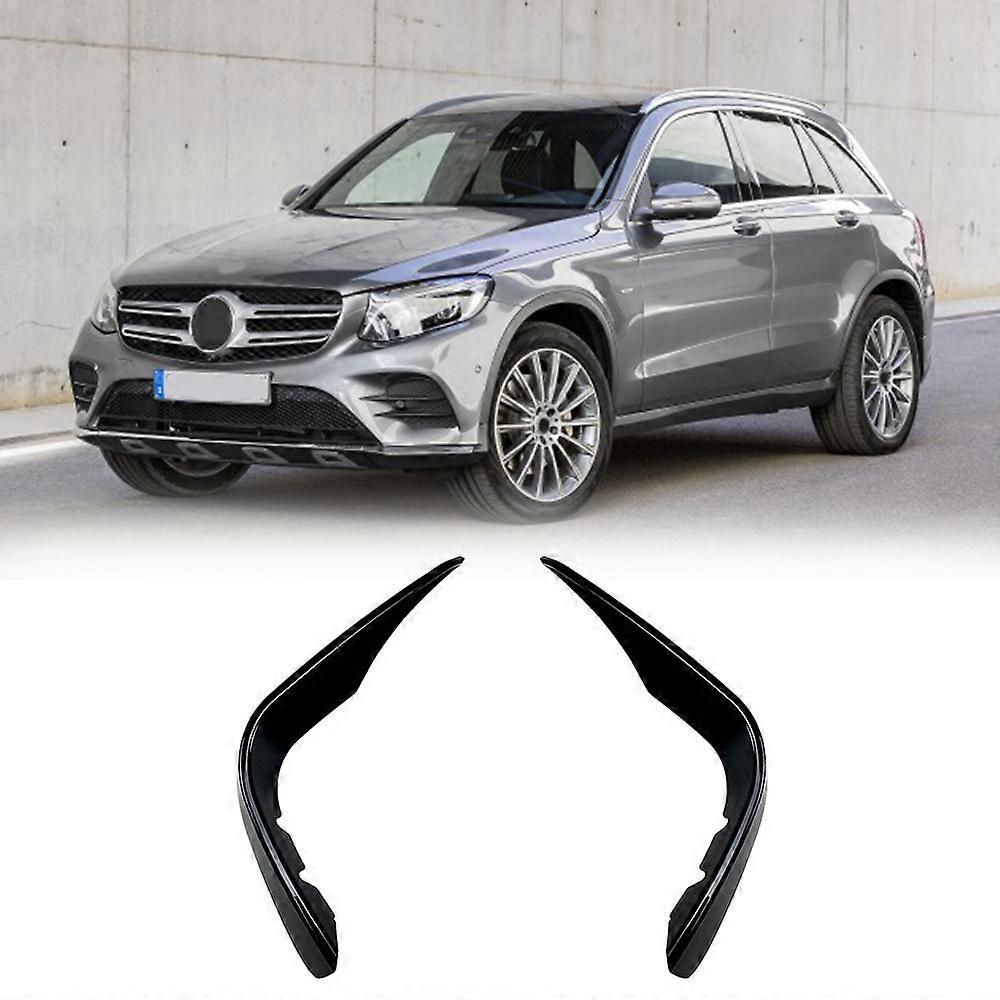 Front Bumper Splitter Spoiler Fog Light Canard for GLC-Class X253 2016 ...