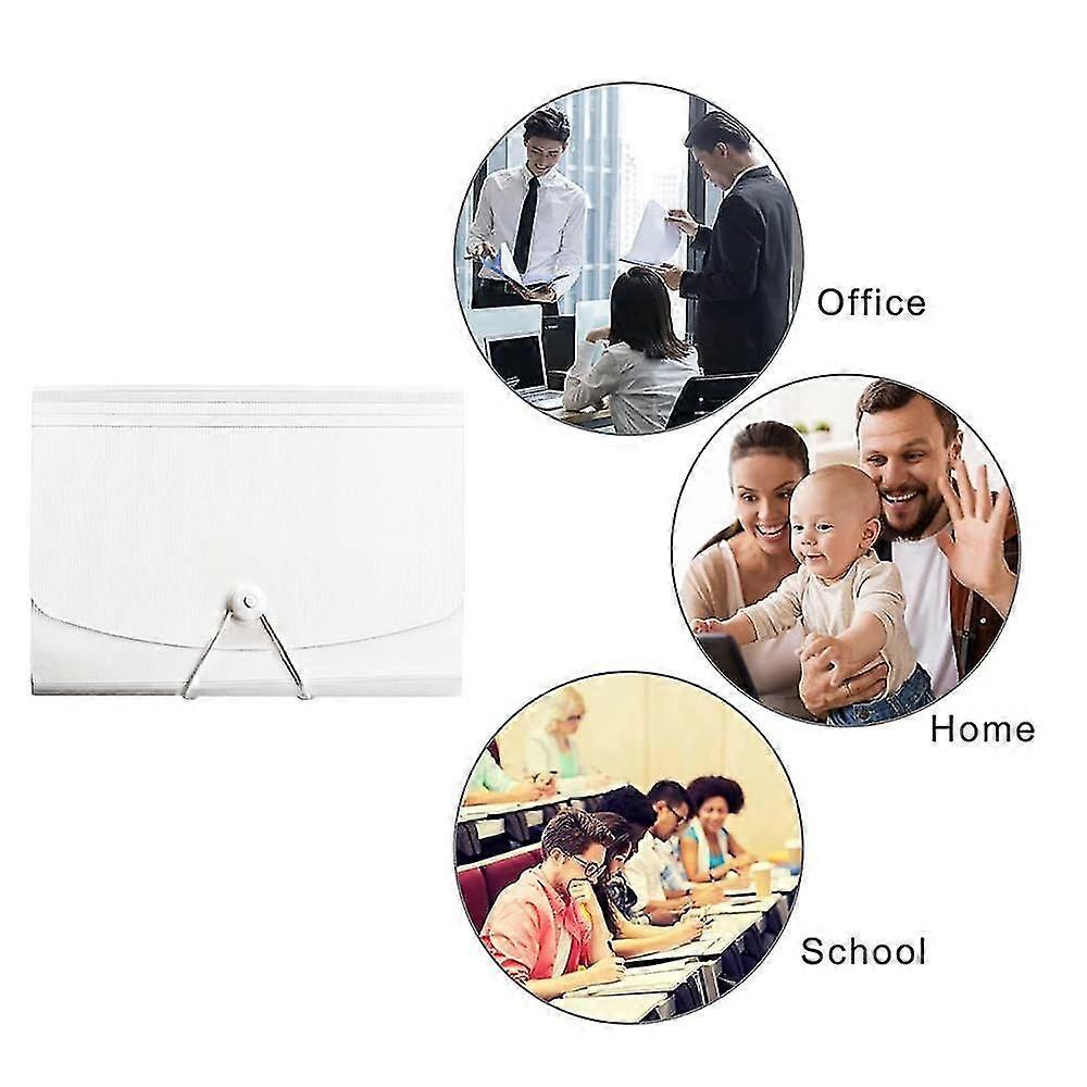 Expanding File With Flap And Cord Closure, Big Capacity File Folder ...