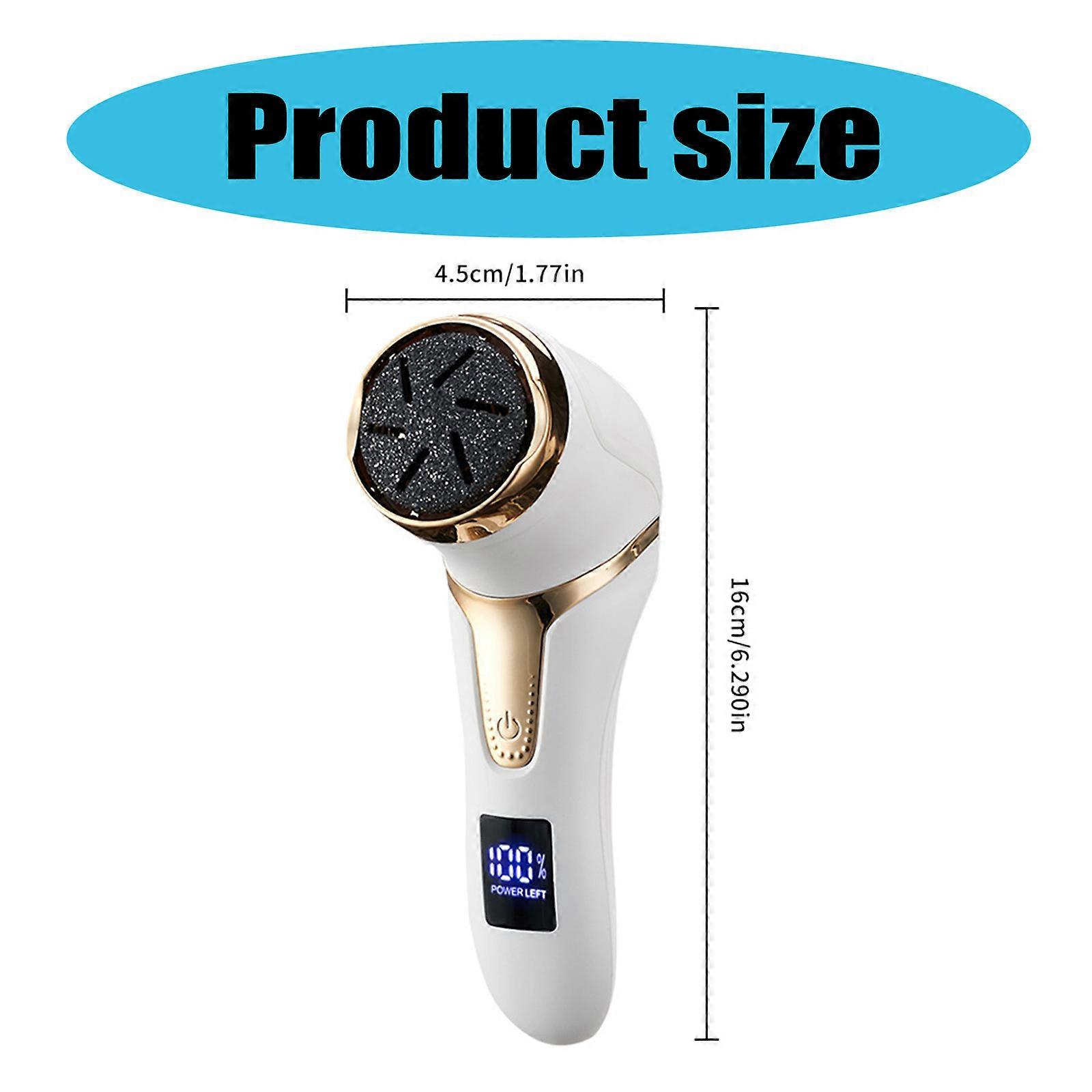 Waterproof Electric Foot Callus Remover Pedicure Tool Professional Feet ...