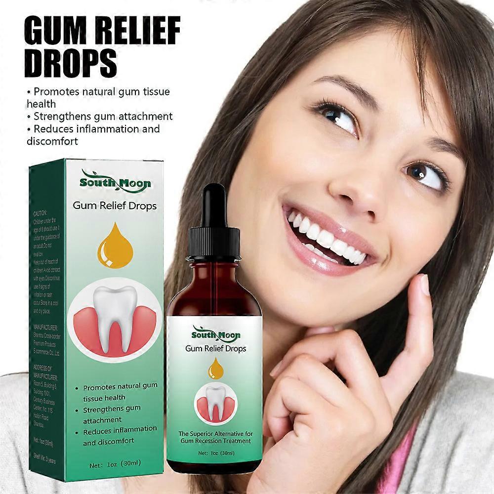 Gum Regrowth Drops, Natural Gum Restore Liquid Mouthwash, Gum Therapy ...