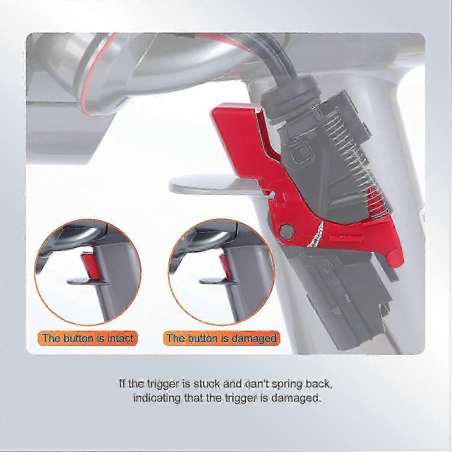 Upgraded Metal Trigger Switch Replacement for Dyson V10 V11 SV12 SV14 ...