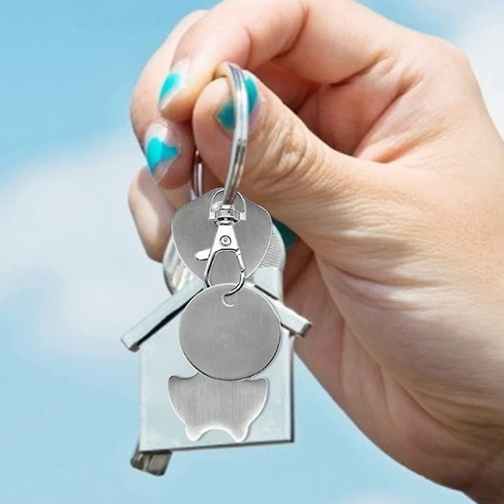 Shopping Trolley Releaser, Removable Shopping Trolley Token Key Fob ...