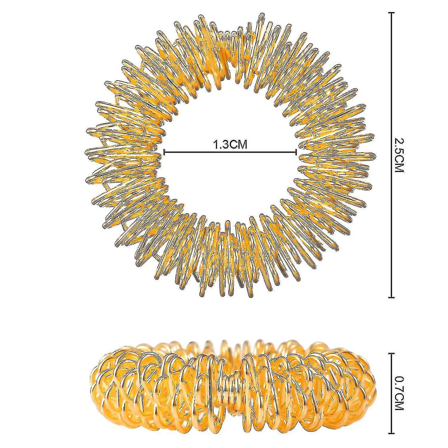 30 Pieces Acupressure Rings Spiky Sensory Finger Rings Set | Fruugo ES