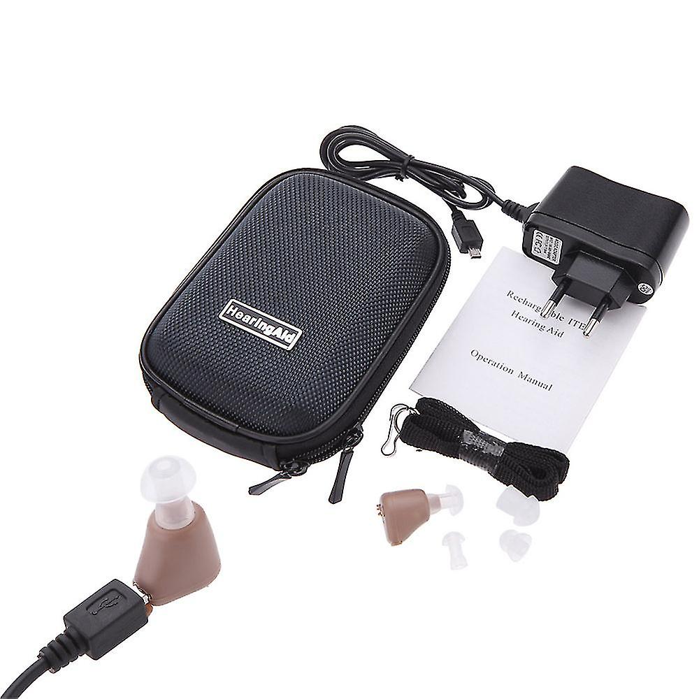 Hearing Amplifier Aid For Seniors And Adults Rechargeable With Noise ...