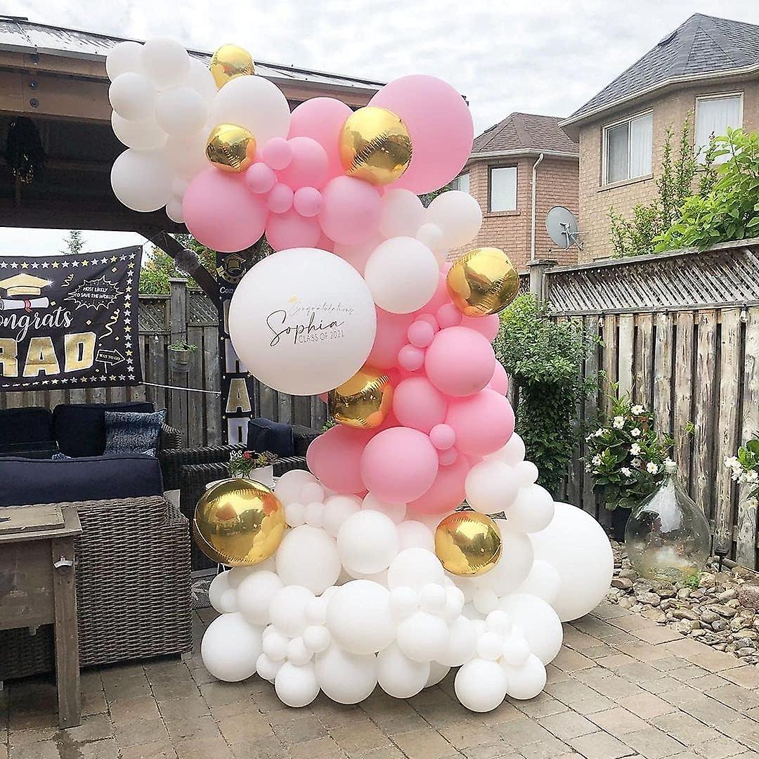 Pink Balloons Light Pink Balloons Garland Arch Kit 5 Inch +12 Inch +18 ...