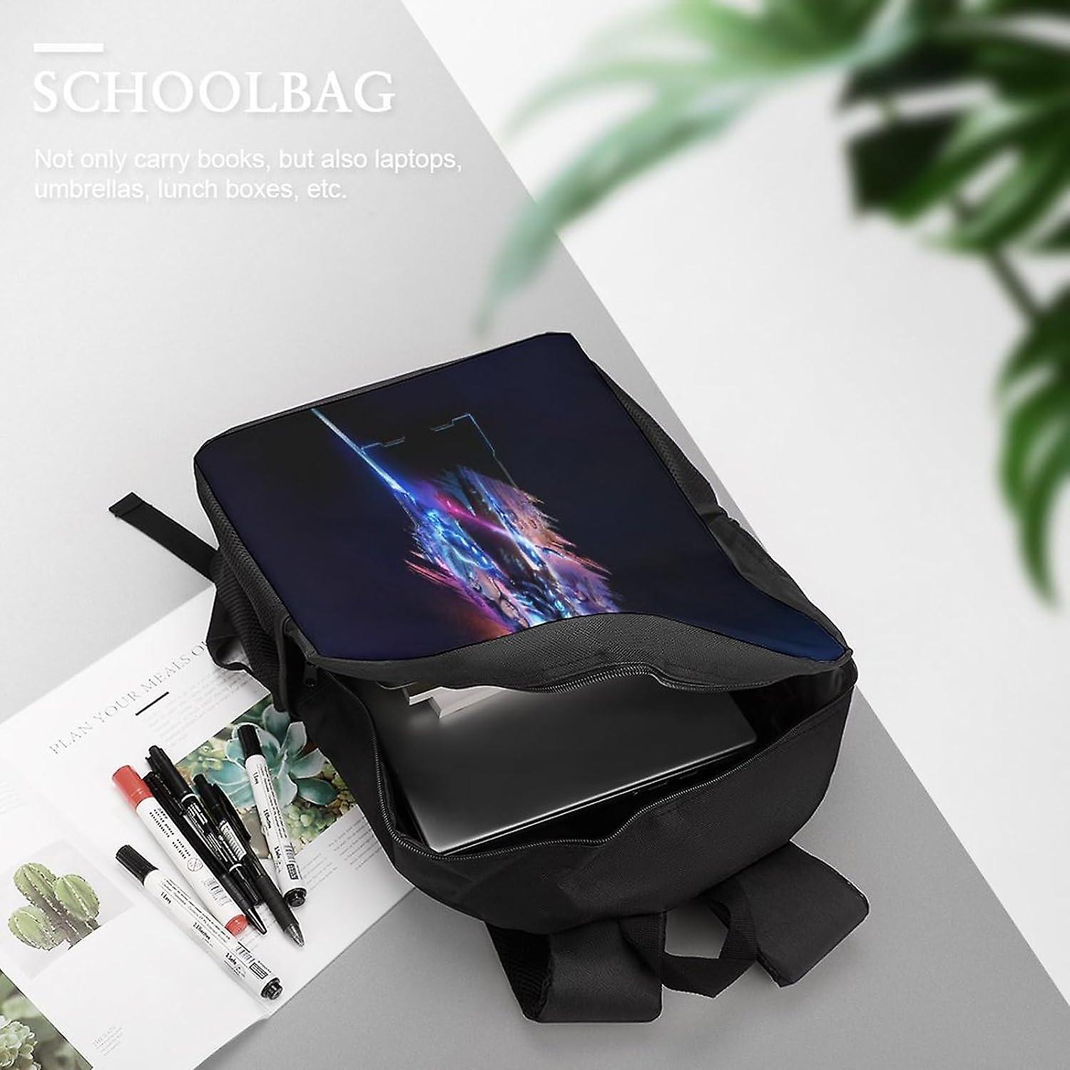 Blue Beetle Children School Bag Travel Rucksacks Book Bags 3D Printed ...