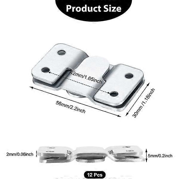 Recessed Bracket, Headboard Wall Mount Z-Lock Clip Hook Furniture ...