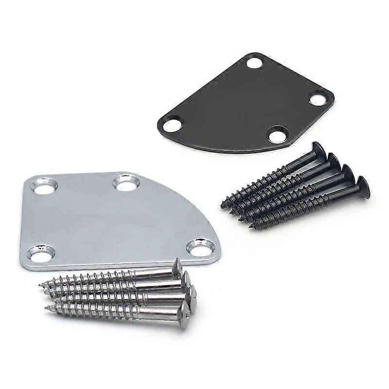 Electric Guitar Neck Plate Curved Cutaway Semi Round Asymmetry Neck ...