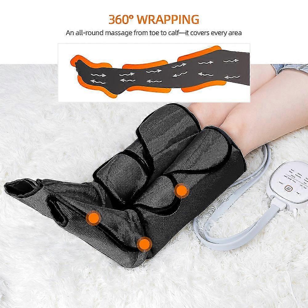 Professional Air Compression Legs Massager Hot Compress Legs Feet ...