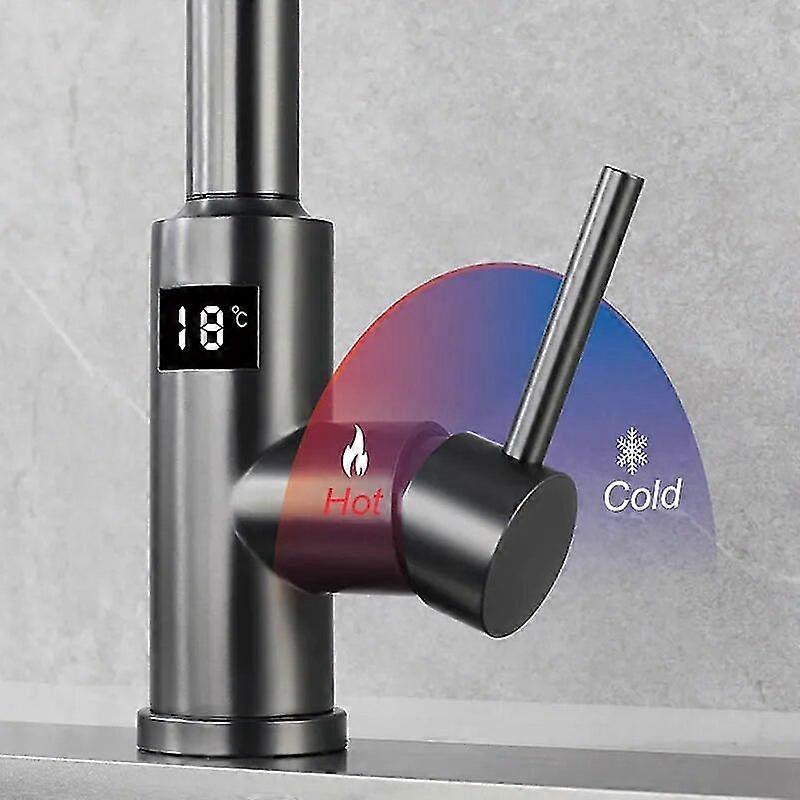 Exquisite New Lcd Kitchen Faucet Stainless Steel Touch Sensor Mixer Tap ...