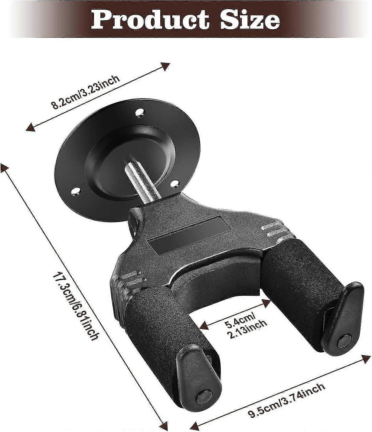 Wall-mounted Guitar Stand Wall-mounted Guitar Holder Self-locking ...