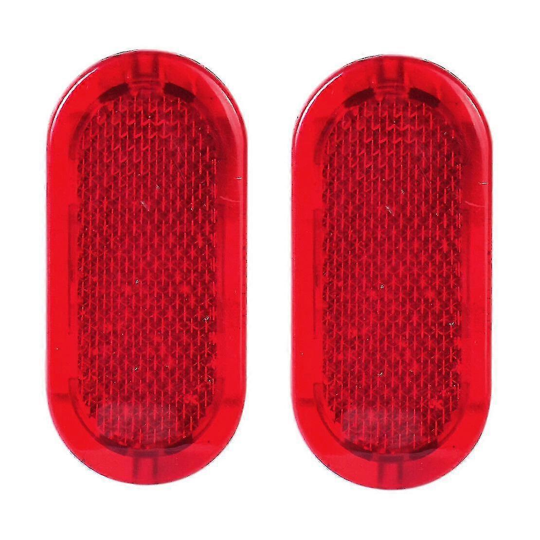 2pcs Red Interior Door Panel Warning Light Cap Reflector For Beetle ...