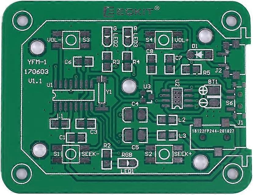 FM Stereo Radio Module DIY Kit, FM Radio Receiver Module 76-108MHz ...