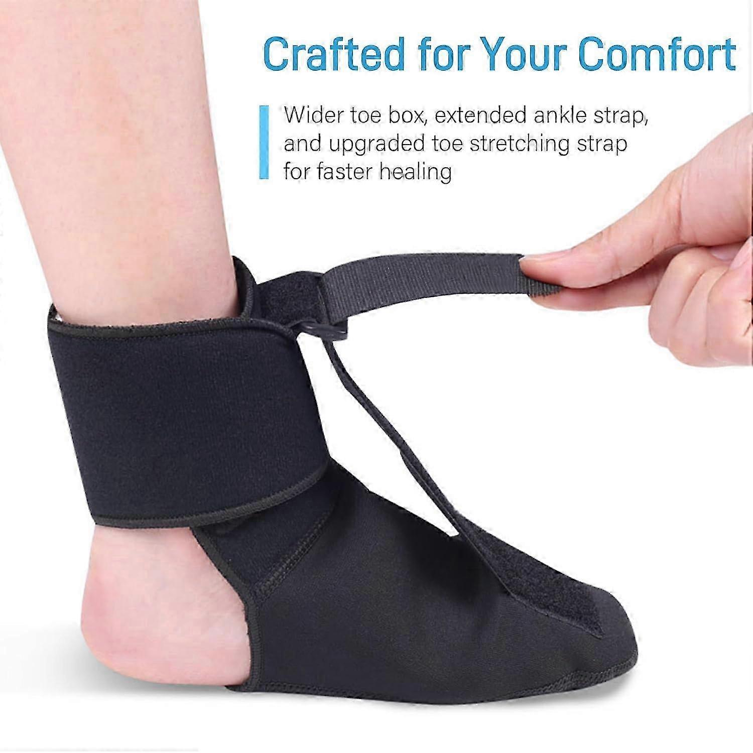 Plantar Fasciitis Night Splint Sock, Orthopedic Foot Drop Stretching ...